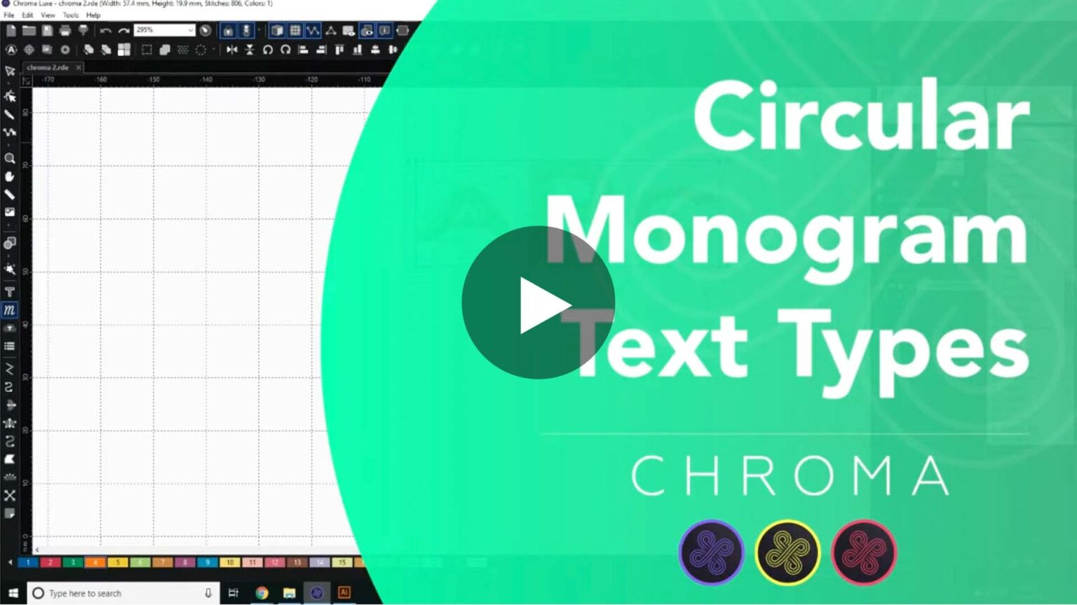 Best Embroidery Digitizing Software: Chroma Inspire, Plus & Luxe Explained! - Ricoma Blog