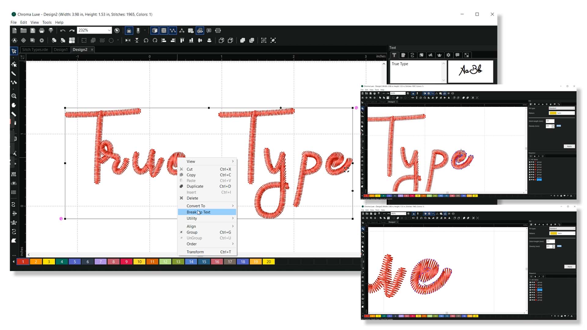 Best Embroidery Digitizing Software: Chroma Inspire, Plus & Luxe ...